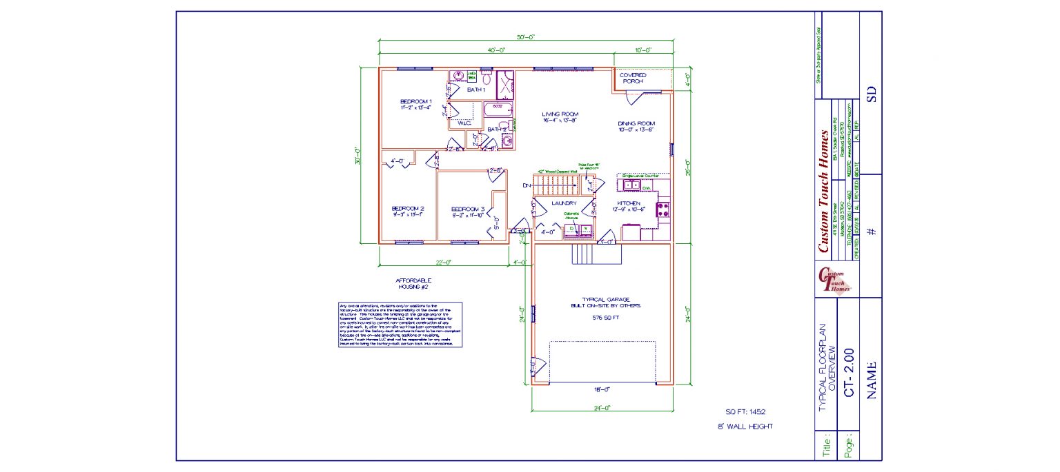 Affordable Housing Options | Custom Touch Homes